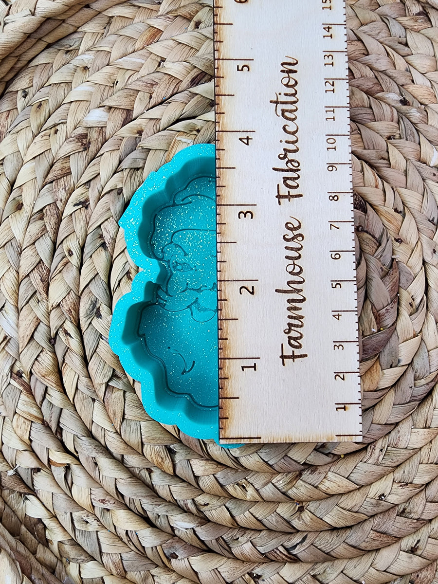 Vintage Santa Freshie Silicone Mold / Custom Made to Order / Freshie M ...