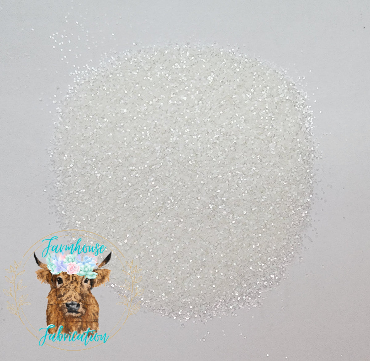 "Sugar Not Salt" / White Pearl Ultra Fine Polyester Glitter – Farmhouse ...